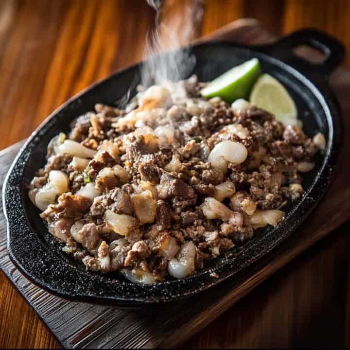 Pinoy Pork Sisig - Kusina Secrets