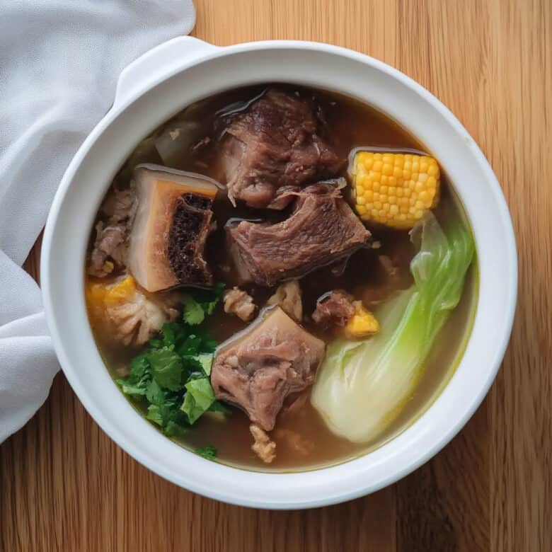 Filipino Bulalo (Bone Marrow Soup) - Kusina Secrets