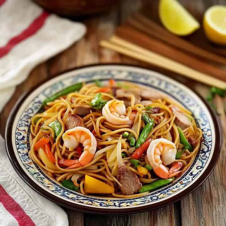 Filipino Pancit Canton Recipe (Pancit Canton Guisado) - Kusina Secrets