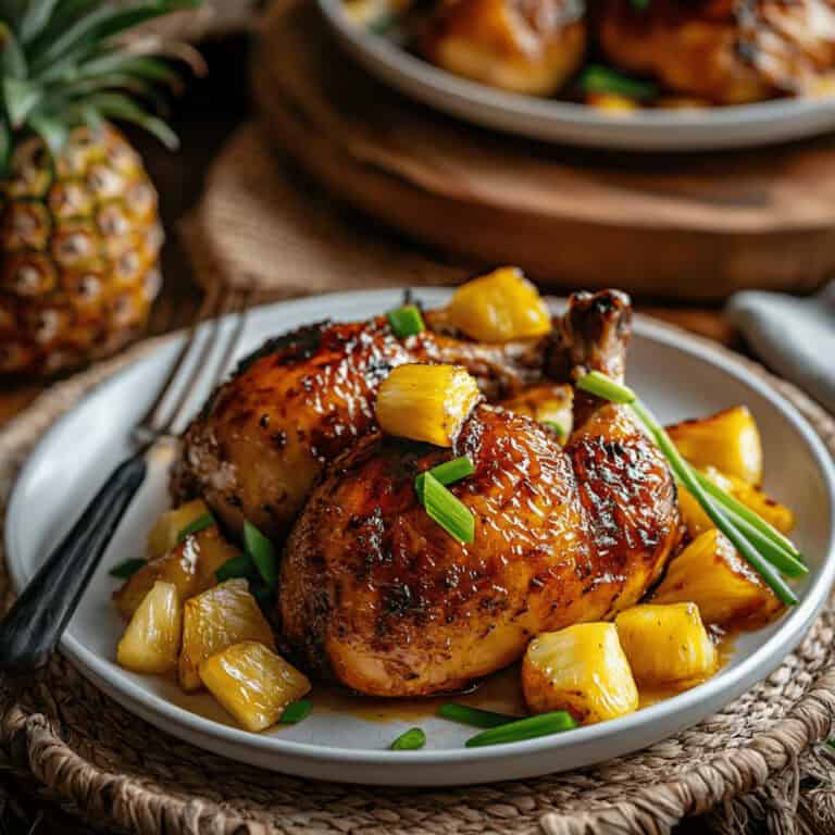 Tiniim na Manok (Filipino Pineapple-Braised Chicken) - Kusina Secrets