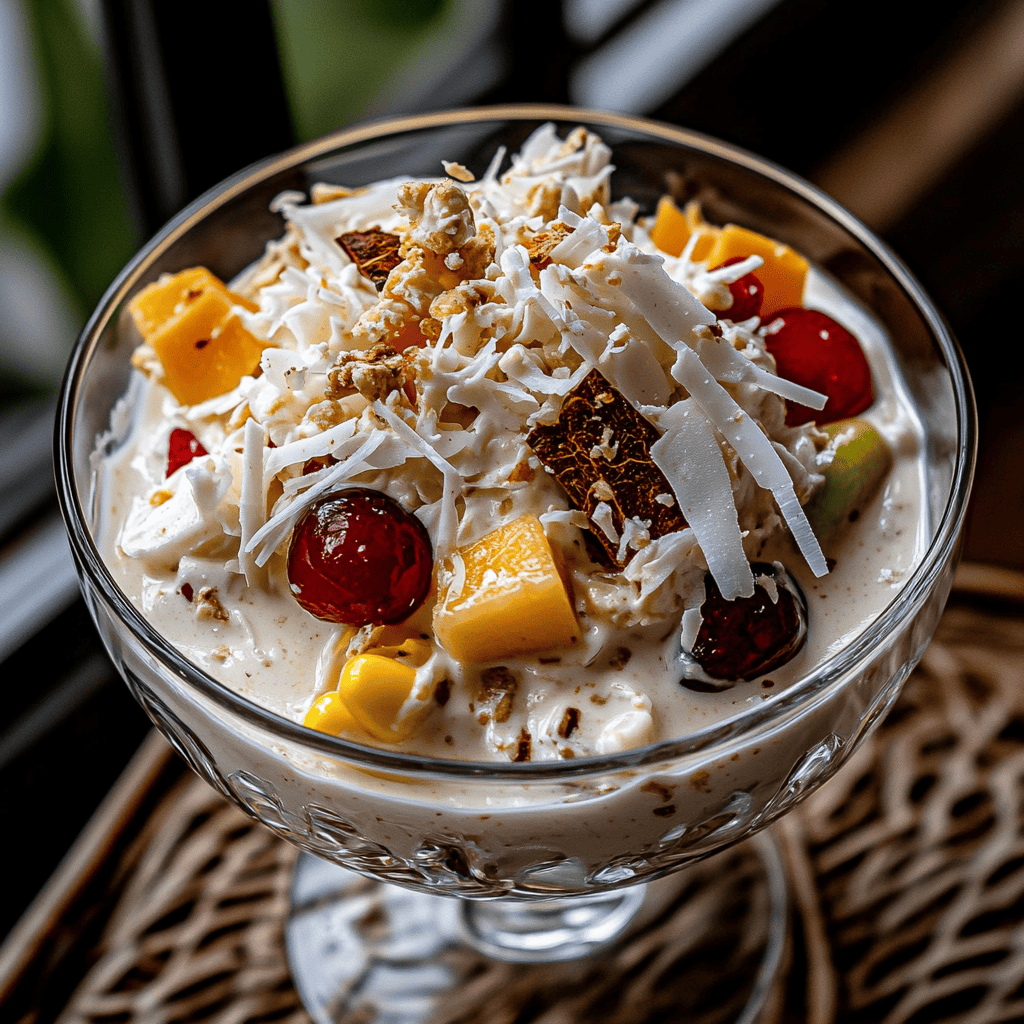 Filipino Buko Salad (Coconut Fruit Salad) - Kusina Secrets