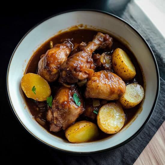Filipino Chicken Adobo with Crispy Potatoes - Kusina Secrets