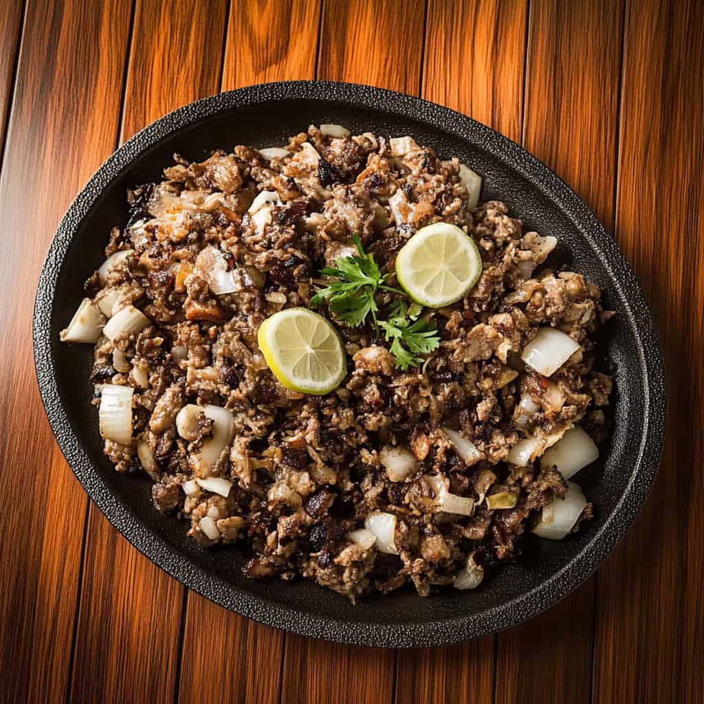 Pinoy Pork Sisig - Kusina Secrets