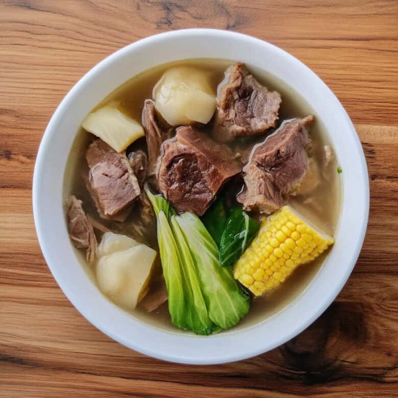 Filipino Bulalo (Bone Marrow Soup) - Kusina Secrets