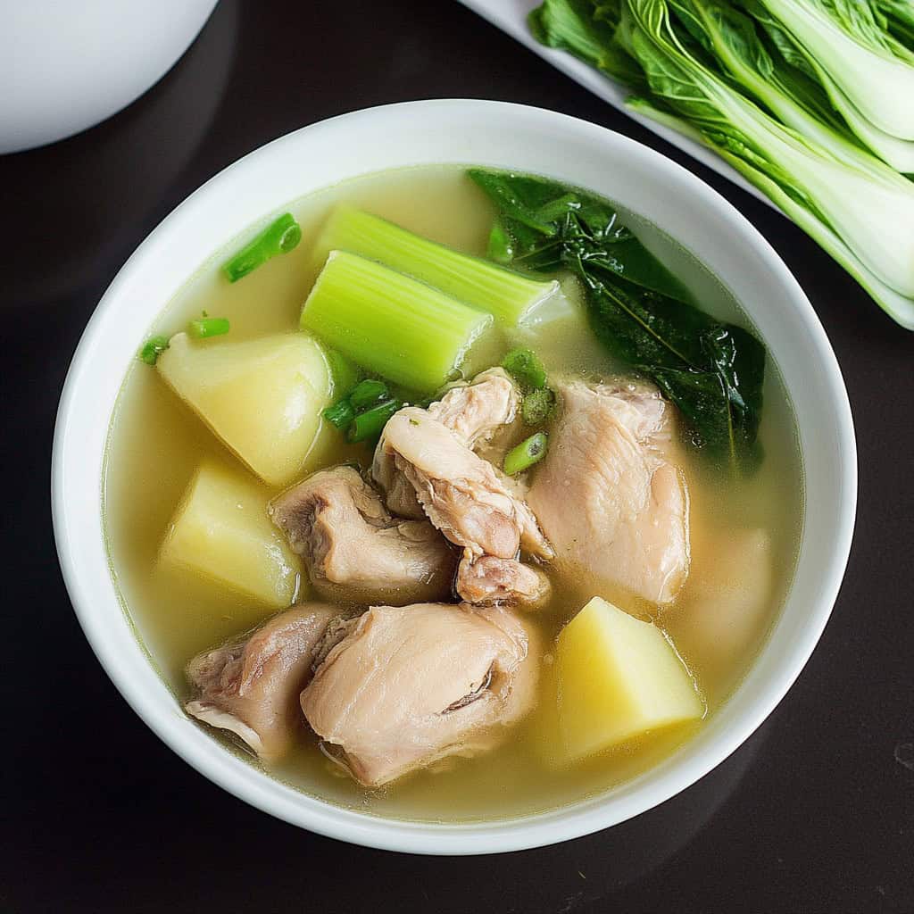 Pesang Manok (Filipino Ginger Chicken Soup) - Kusina Secrets