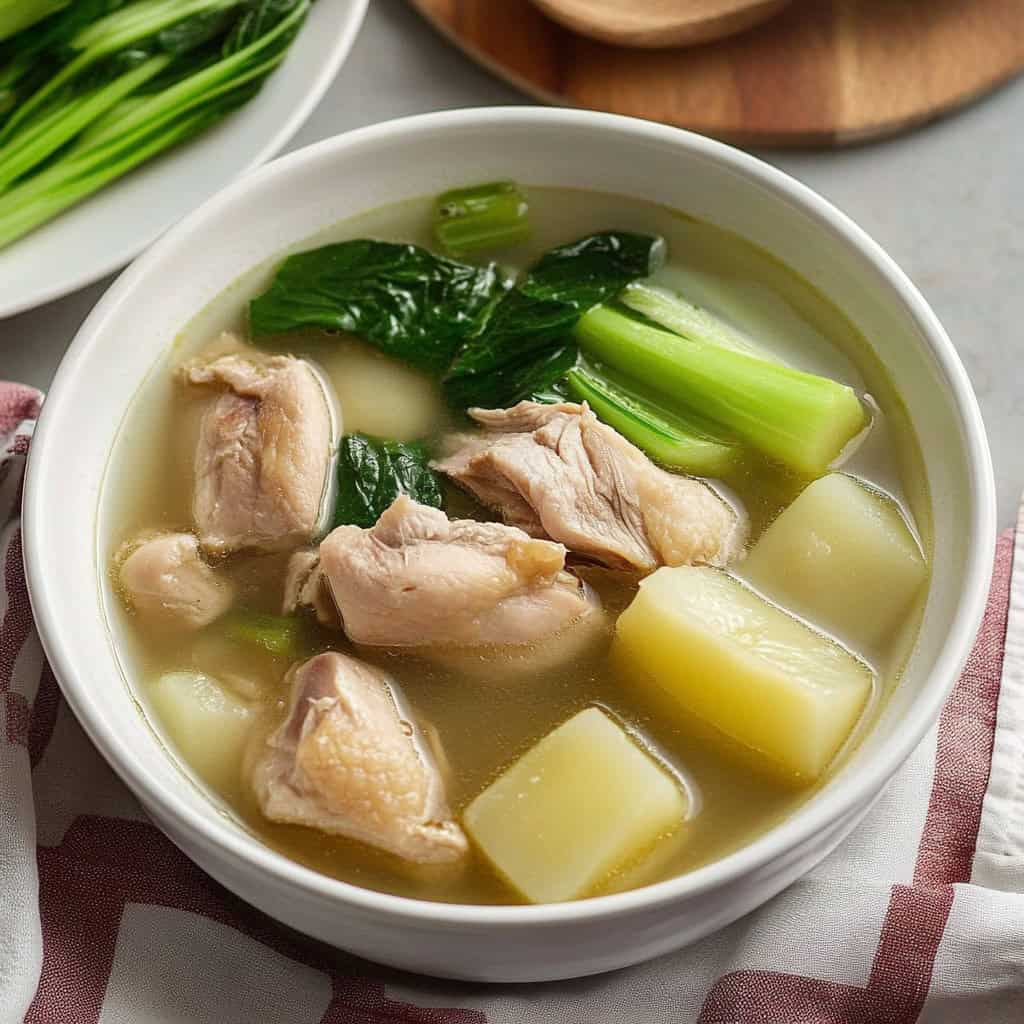 Pesang Manok (Filipino Ginger Chicken Soup) - Kusina Secrets