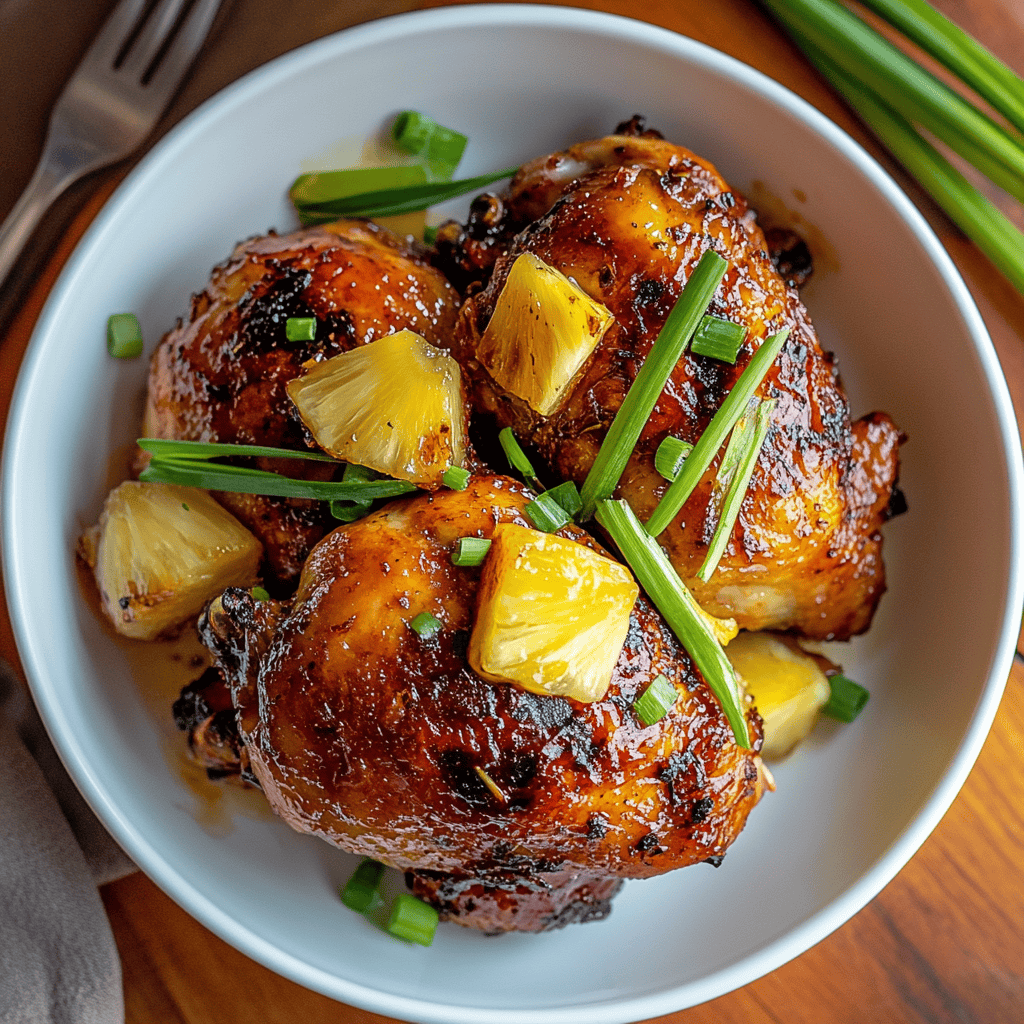 Tiniim na Manok (Filipino Pineapple-Braised Chicken) - Kusina Secrets
