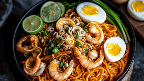 how to cook noodles of pancit malabon