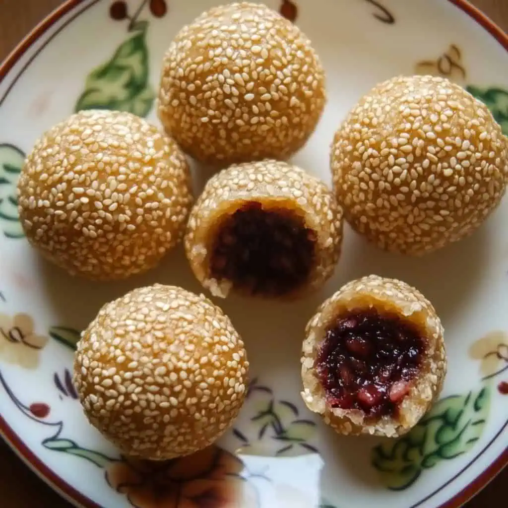 Buchi (Filipino Sesame Balls) - Kusina Secrets