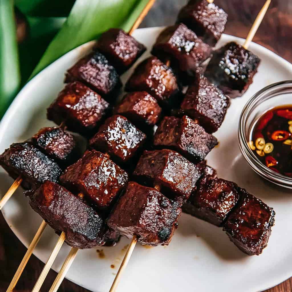 Betamax (Grilled Coagulated Blood) Recipe - Kusina Secrets