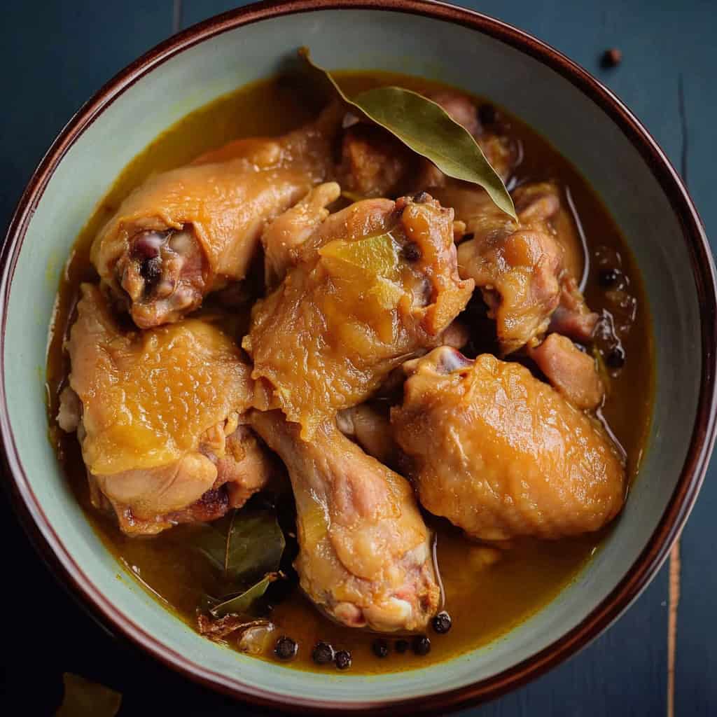 Adobong Manok sa Patis (Filipino Chicken Adobo with Fish Sauce ...