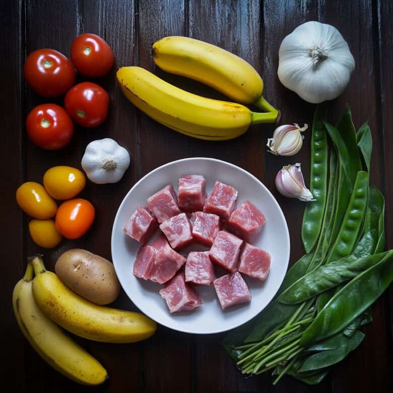 Filipino Pork Pochero (Pocherong Baboy) - Kusina Secrets