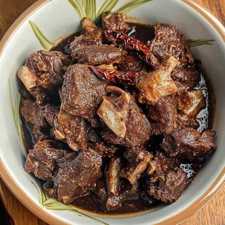 Adobong Kambing (Filipino Goat Adobo) - Kusina Secrets