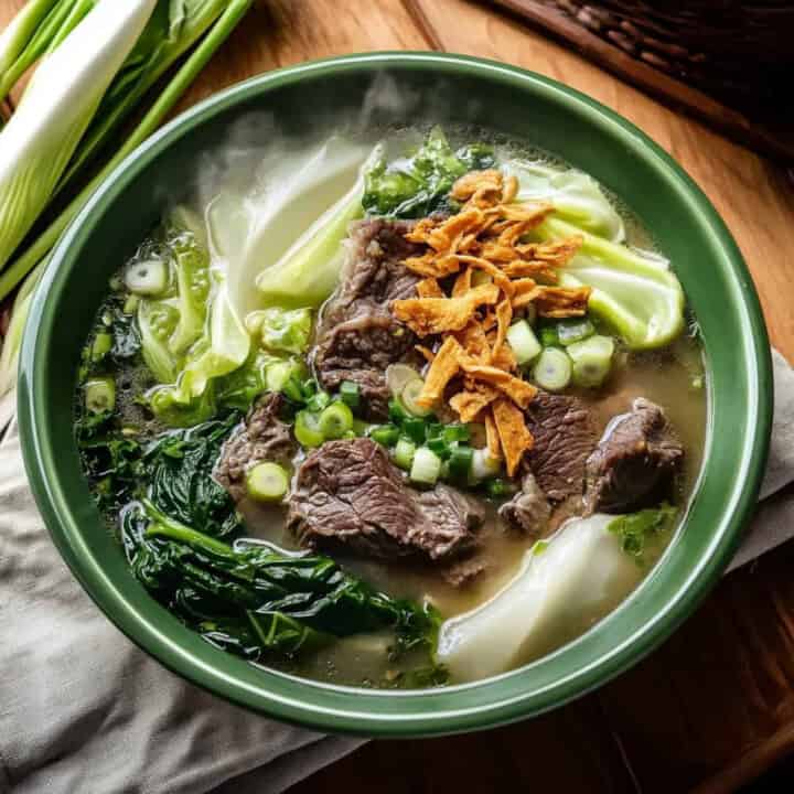 Filipino Beef Lauya - Kusina Secrets