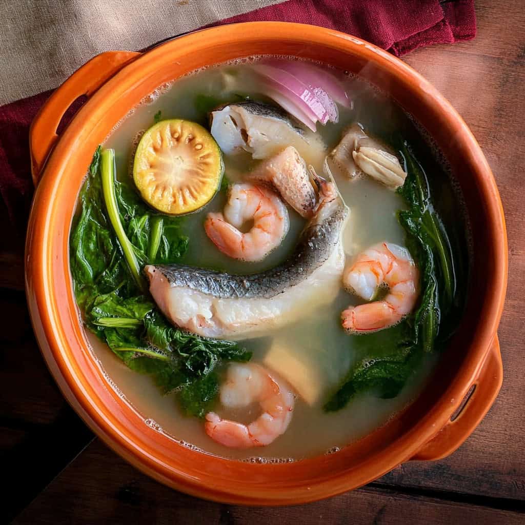 Bulanglang na Bangus at Hipon (Filipino Milkfish and Shrimp Soup ...