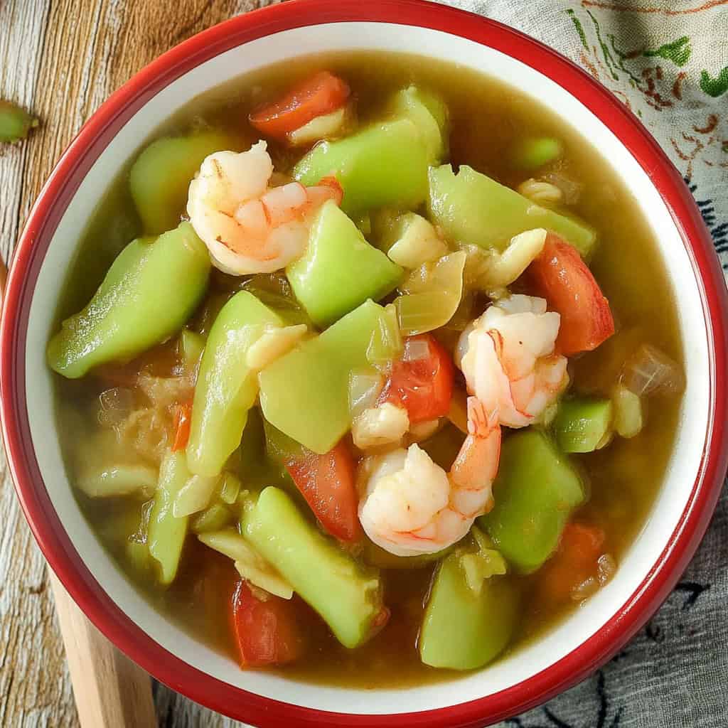 Ginisang Sayote with Shrimp (Sautéed Chayote) - Kusina Secrets