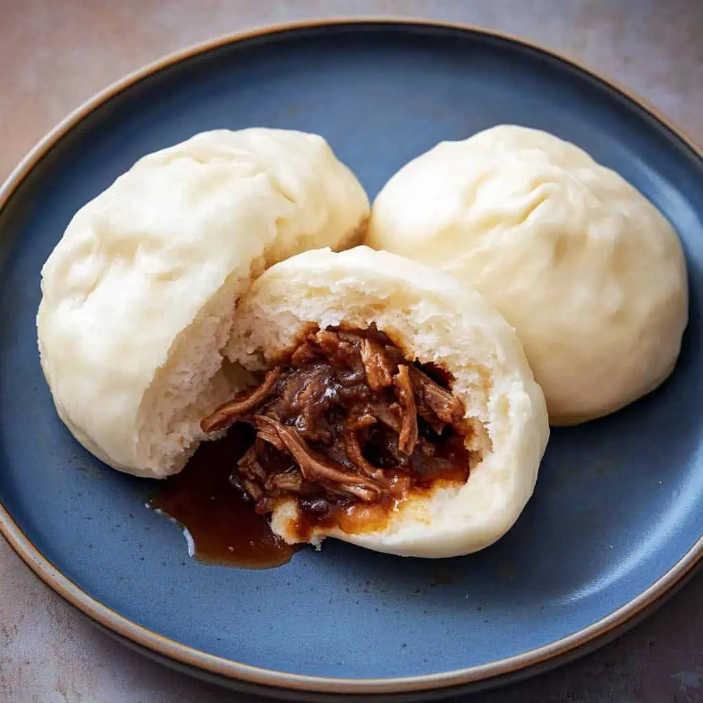 Filipino Siopao Asado (Sweet Braised Pork Steamed Buns) - Kusina Secrets