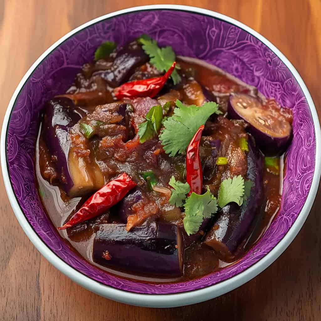 Binagoongang Talong (Filipino Eggplant with Shrimp Paste) - Kusina Secrets