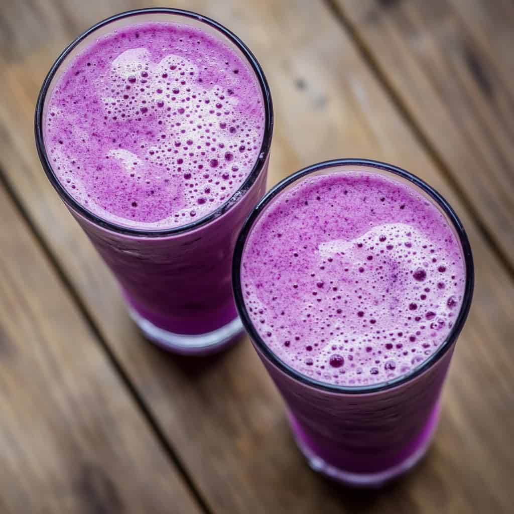 Grape Shake (Frozen Grape Smoothie) - Kusina Secrets