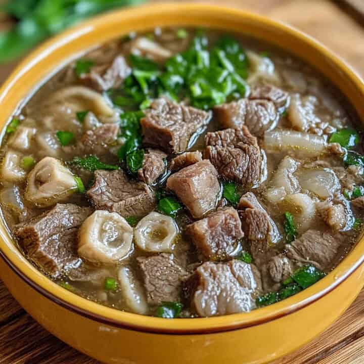 Sinanglaw (Authentic Filipino Beef and Offal Soup)